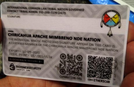 Tribal Citizenship – Chiricahua Apache Mimbreno Nde Nation